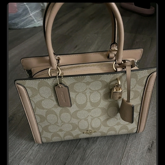 Coach | Bags | Coach Zoe Snakeskin Iso | Poshmark